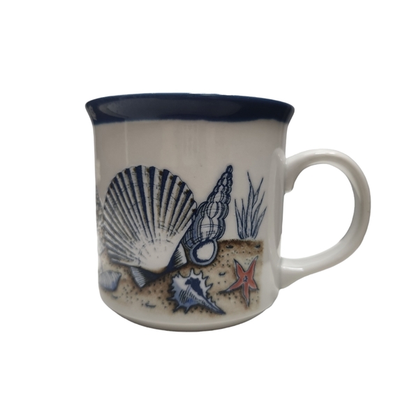 Otagiri | Dining | Otagiri Vintage Sea Shell Coffee Tea Mug Beach ...